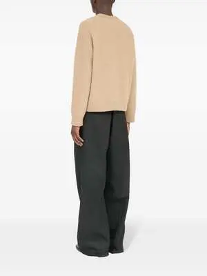 MAISON MARGIELA Crew-neck Wool Sweater - Grey