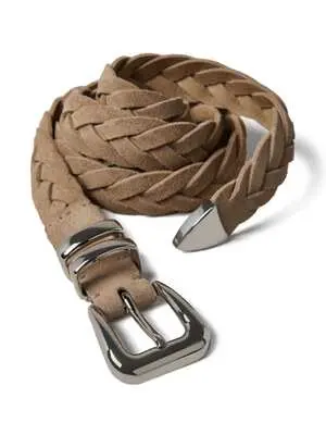 Brunello Cucinelli Braided Leather Belt