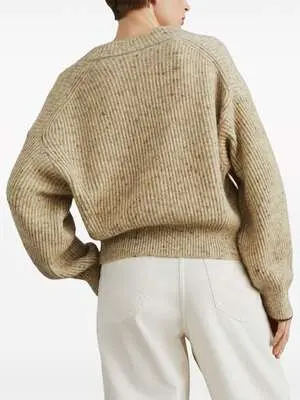 Brunello Cucinelli Mélange Wool-blend Cardigan