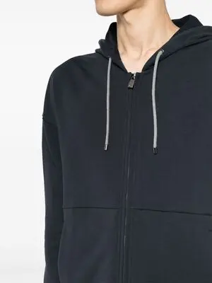 Corneliani Zip-up Cotton Hoodie