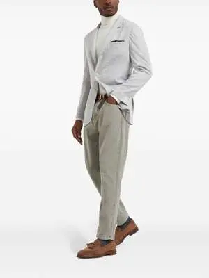 Brunello Cucinelli Slim-fit Garment-dyed Jeans