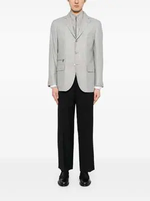Corneliani Layered Mélange-effect Blazer