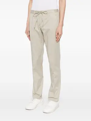Corneliani Drawstring Straight-leg Trousers