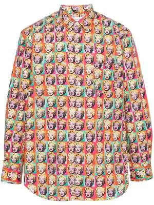 Comme Des Garçons X Andy Warhol Pop Art-print Shirt
