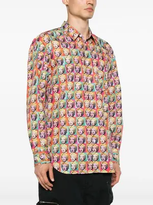 Comme Des Garçons X Andy Warhol Pop Art-print Shirt