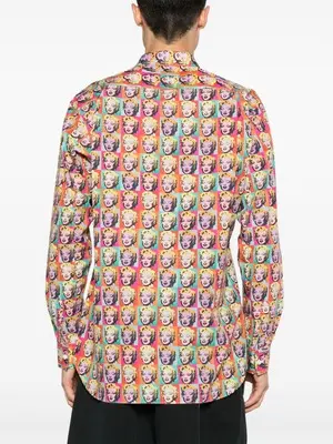 Comme Des Garçons X Andy Warhol Pop Art-print Shirt