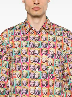 Comme Des Garçons X Andy Warhol Pop Art-print Shirt