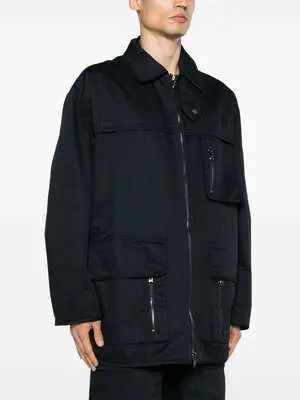 FERRARI Quilted Cargo Coat
