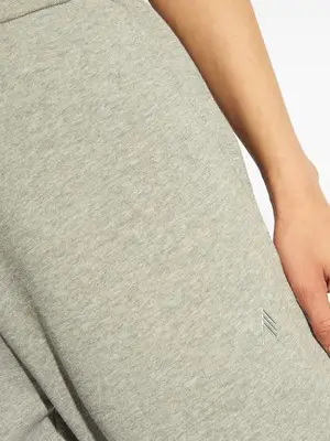 Attico Penny Cotton Track Pants - Grey