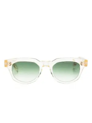 Dita Radihacker Square-frame Sunglasses - Yellow