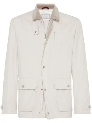 Brunello Cucinelli Water-resistant Shirt Jacket