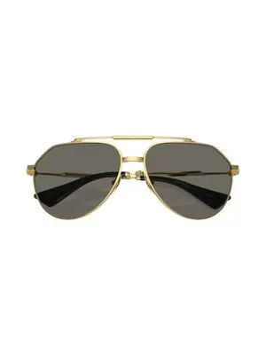 Dolce & Gabbana Aviator-frame Sunglasses - Gold