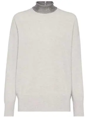 Brunello Cucinelli Monili Chain Cashmere Jumper