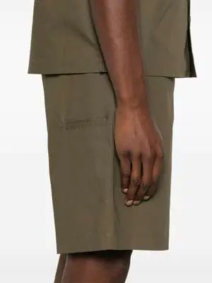 MODES Poplin Bermuda Shorts - Green