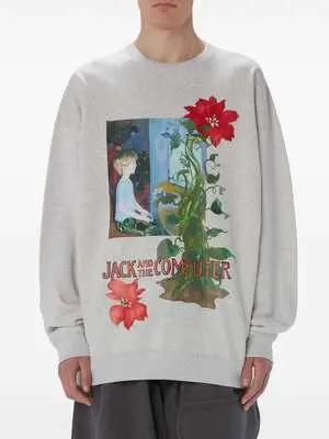JW Anderson Graphic Print Sweatshirt - Grey