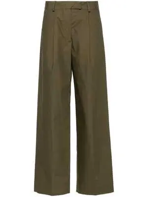 MODES Poplin Straight-leg Trousers