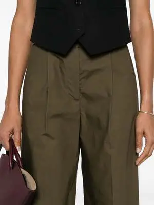 MODES Poplin Straight-leg Trousers