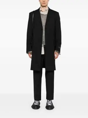 MAISON MARGIELA Panelled Single-breasted Coat