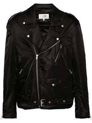 MAISON MARGIELA Belted Padded Biker Jacket