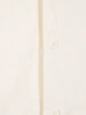 STORY MFG. Greetings Appliqué-lettering Shirt