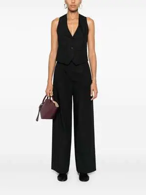 MODES Poplin Straight-leg Trousers