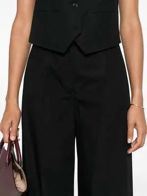 MODES Poplin Straight-leg Trousers
