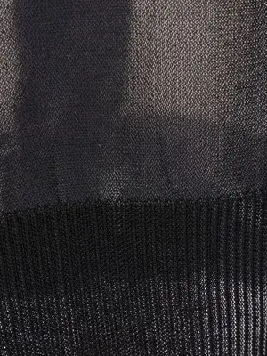 Yohji Yamamoto Semi-sheer Cardigan