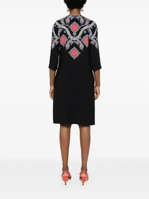 Etro Paisley-print Cady Midi Dress