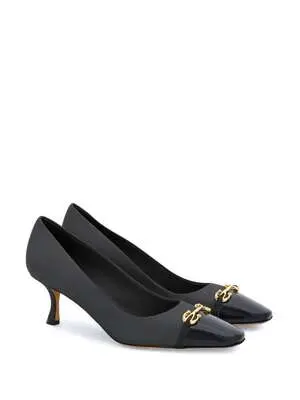 FERRAGAMO 60mm Gancini-plaque Pumps