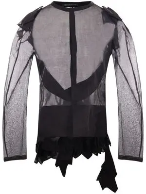 Yohji Yamamoto Office Wear Tops