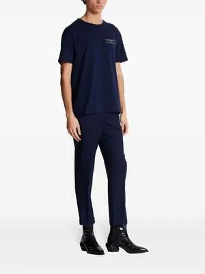Balmain Logo-tag Cotton T-shirt