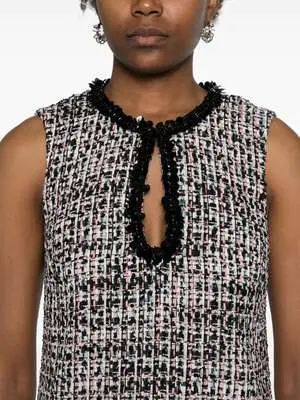 SELF-PORTRAIT Paillette-embellished Bouclé Mini Dress