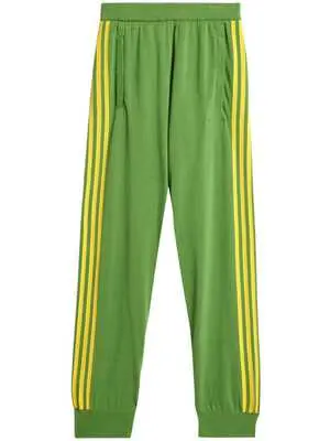 Adidas X Wales Bonner Fine-knit Track Pants - Green