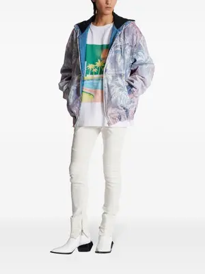 Balmain Graphic-print Cotton T-shirt