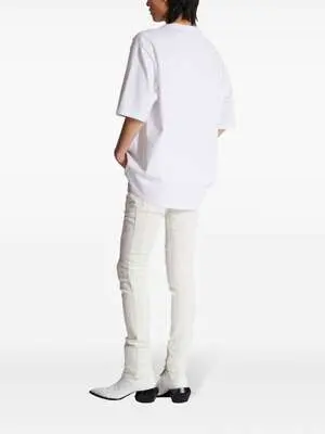 Balmain Graphic-print Cotton T-shirt
