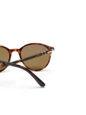 Persol Round Frame Sunglasses - Brown
