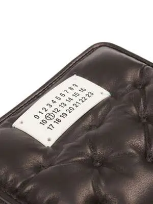 MAISON MARGIELA Glam Slam Padded Leather Wallet - Black