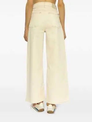 Rag & Bone Sofie High-rise Wide-leg Jeans - Neutrals
