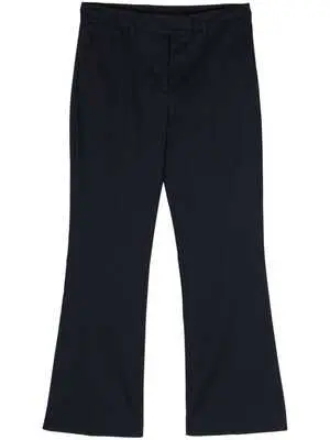 DRHOPE Cropped Flared Trousers