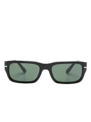 Persol Rectangle Frame Sunglasses - Black