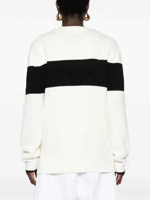 TOTEME Striped Crew-neck Jumper - Neutrals