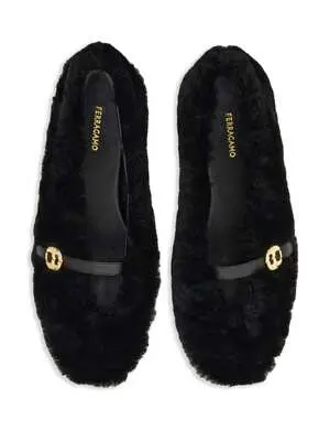 FERRAGAMO Fluffy Ballerinas