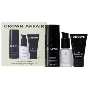 CROWN AFFAIR The Mini Air Dry Hair Set - One-color