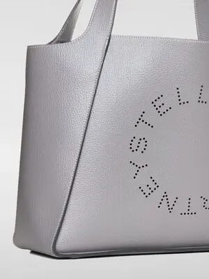 Stella McCartney Large Synthetic Leather Shoulder Bag With Perforated Logo