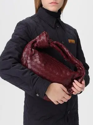 Bottega Veneta Woven Handbag - Wine