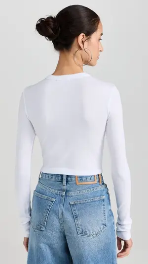 Cotton Citizen Verona Crop Shirt - White