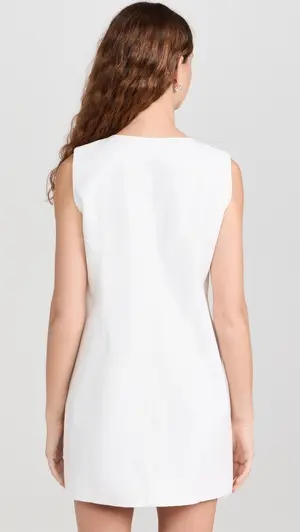 O.P.T Akiya Vest Mini Dress - White