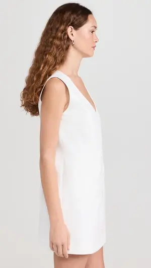 O.P.T Akiya Vest Mini Dress - White