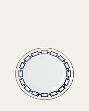 GINORI 1735 Catene Blue Salad/dessert Plate - One-color