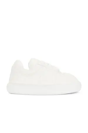 Marni Leather Sneakers - Lily White